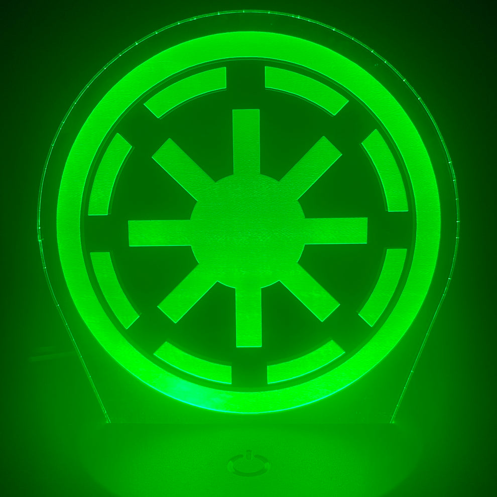 Galactic Republic Logo - LED Light – TREKATECTURE